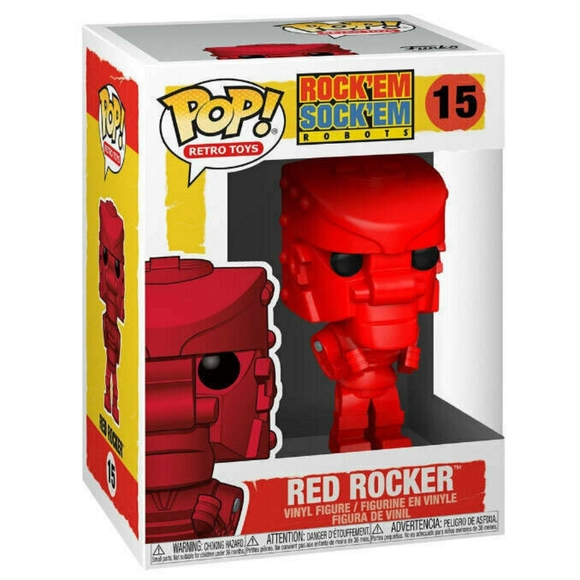 Funko | Other | Rock Em Sock Em Robots Funko Pop Pop Retro Toys 5 Red ...